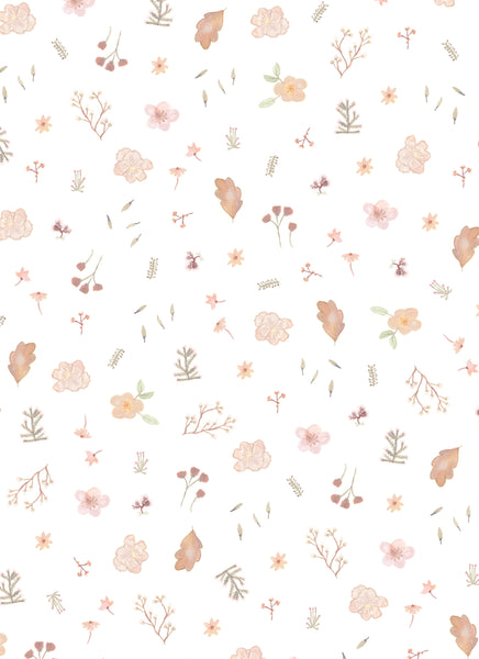 Semi Fleurs Blush - Linge de maison / Kitchen Linen – MaisonLorrain