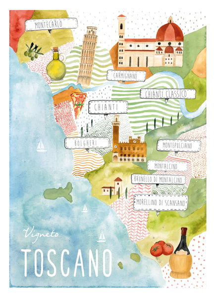 Vigneto Toscano - Linge de maison / Kitchen Linen – MaisonLorrain